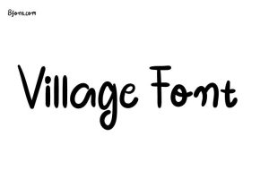 Village Font - Free Font Download