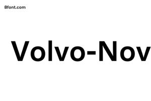Volvo-Novum-Medium - Free Font Download