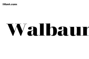 Walbaum family - Free Font Download