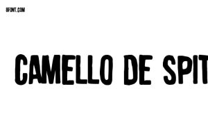 camello de spit - Free Font Download