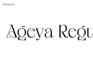 Ageya Regular Font - Free Font Download