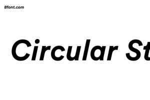 Circular Std Book Font - Graphic Design Fonts