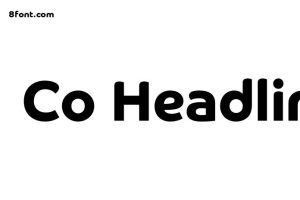 Co Headline W01 Bold Font - Free Font Download