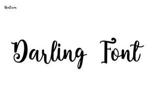 Darling Font - Free Font Download