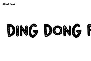 Ding Dong Font - Free Font Download