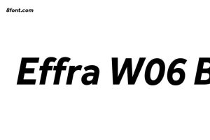 Effra Bold - Graphic Design Fonts
