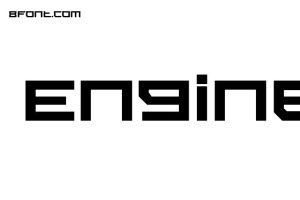 Engine Font - Free Font Download