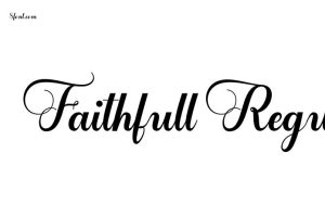 Faithfull Regular Font - Free Font Download