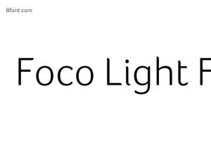Foco Light Font - Free Font Download
