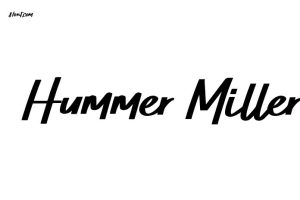 Hummer Miller Font - Free Font Download