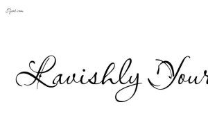 Lavishly Yours Regular Font - Free Font Download