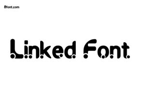 Linked Font - Free Font Download
