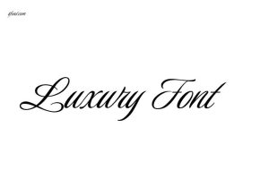 Luxury Font - Free Font Download