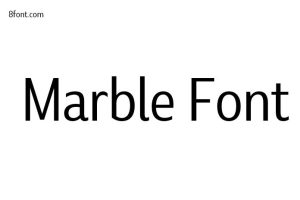 Marble Font - Free Font Download