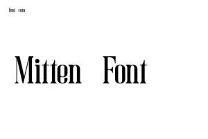 Mitten Font - Free Font Download