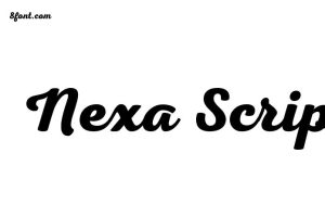 Nexa Script Bold Font - Free Font Download