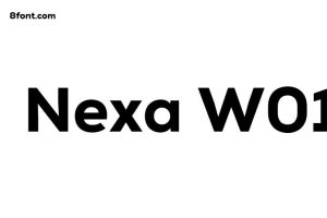 Nexa Black - Graphic Design Fonts