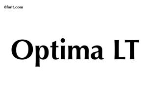 Optima LT Bold Font - Free Font Download