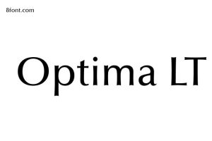Optima LT Medium Font - Free Font Download
