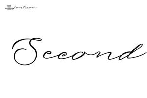 Second Lesson Font - Free Font Download