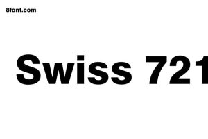 Swiss 721 Heavy Font - Free Font Download
