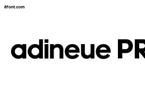 adineue PRO Bold Font - Free Font Download