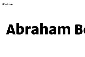 Abraham Bold Font - Free Font Download