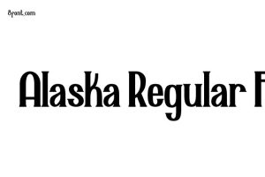 Alaska Regular Font - Free Font Download
