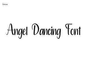 Angel Dancing Font - Free Font Download
