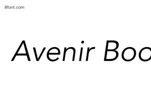 Avenir Book Oblique Font - Free Font Download