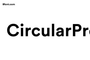 CircularProBold Regular Font - Free Font Download