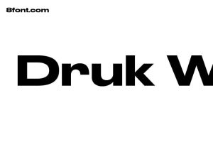 Druk Wide Heavy - Graphic Design Fonts