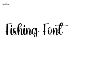 Fishing Font - Free Font Download