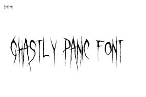 Ghastly Panic Font - Free Font Download