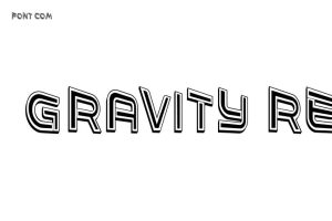 Gravity Regular Font - Free Font Download