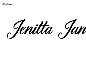 Jenitta Janette Font - Free Font Download