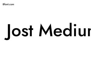 Jost Medium Font - Free Font Download