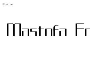 Mastofa Font - Free Font Download