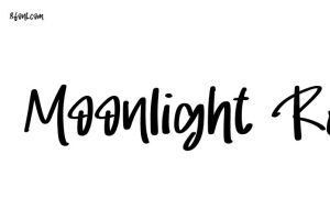 Moonlight Regular Font - Free Font Download