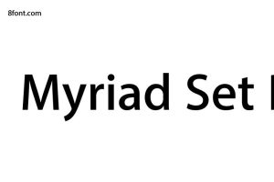 Myriad Pro Black - Graphic Design Fonts