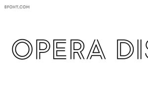 Opera Display Regular Font - Free Font Download