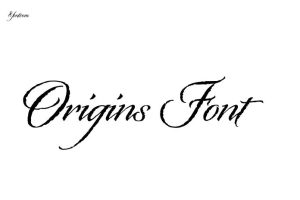 Origins Font - Free Font Download