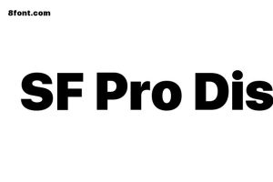 SF Pro Display Black Font - Free Font Download