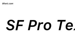 SF Pro Text Bold Font - Graphic Design Fonts