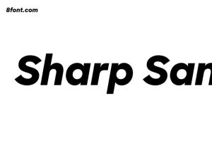 Sharp Sans Extrabold Italic Font - Free Font Download