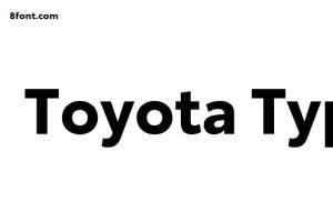 Toyota Type Bold Font - Free Font Download