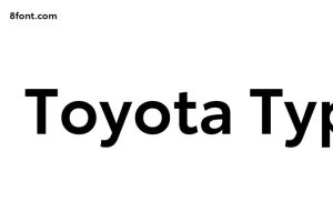 Toyota Type Semibold Font - Free Font Download