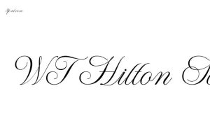 WT Hilton Script Regular Font - Free Font Download