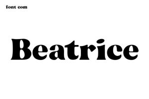 Beatrice Font - Free Font Download