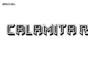Calamita Regular Font - Free Font Download